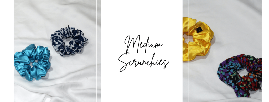 Medium scrunchies - Chouchous cheveux - ALEGRIHEAD